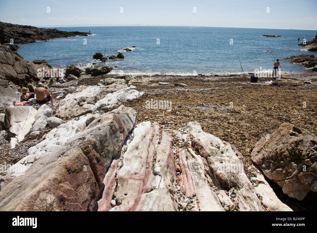 Limeslade Bay in the Mumbles Swansea Stock Photo - Alamy