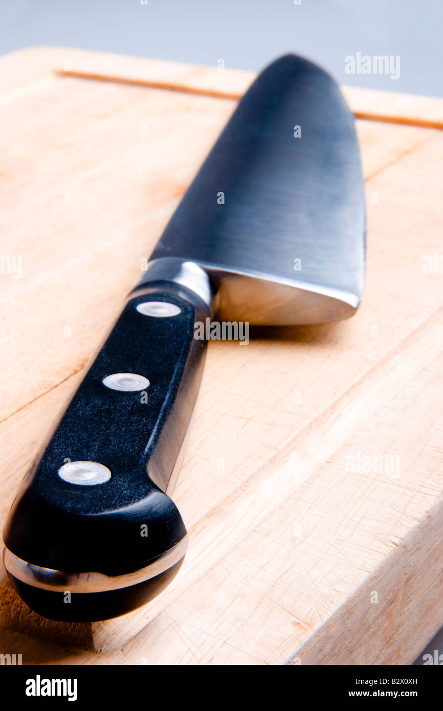 Kitchen knife blades on hi-res stock photography and images - Alamy
