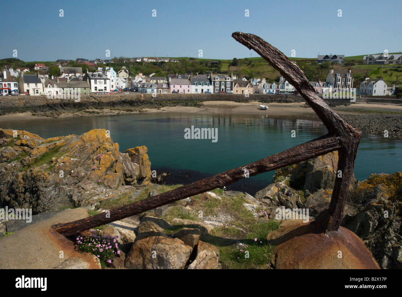 Portpatrick Harbour, The Rhins of Galloway, Dumfries and Galloway ...