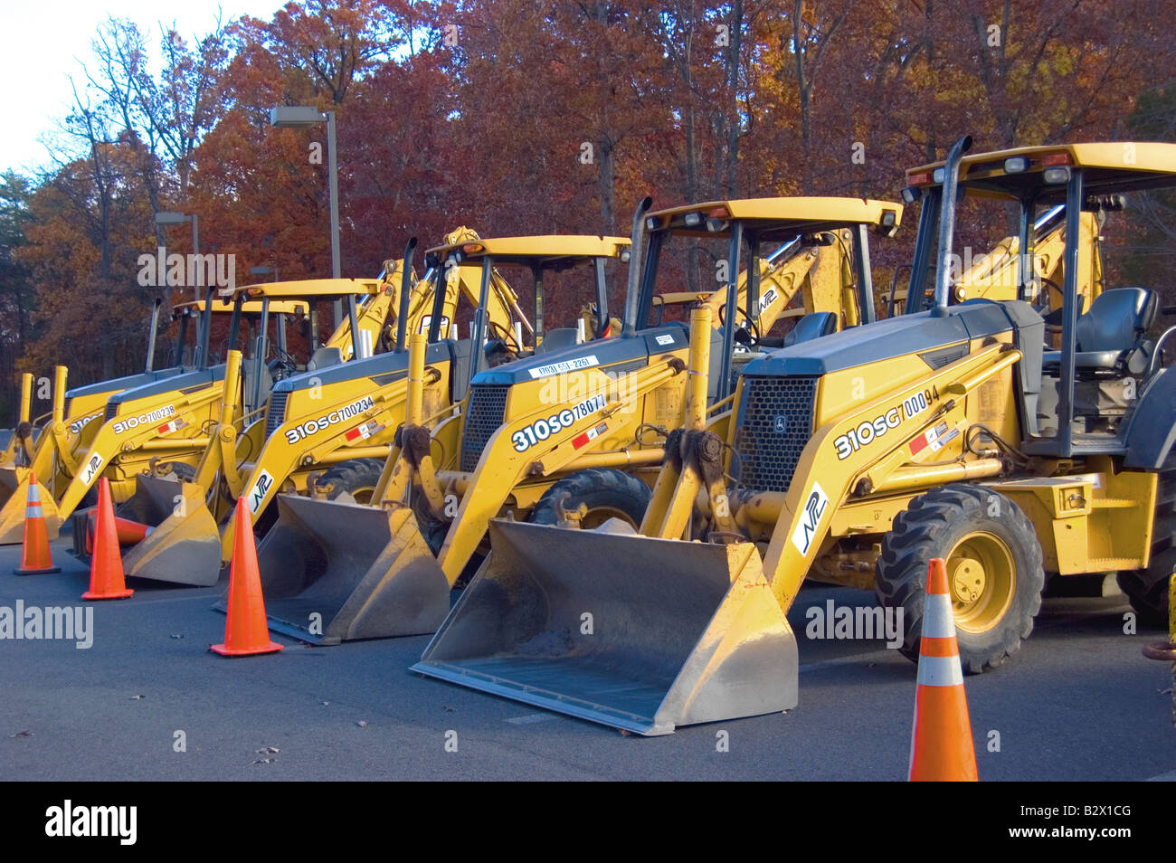 Back hoe loaders hi-res stock photography and images - Alamy
