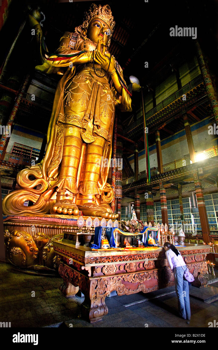 Buddhist shrine mongolia hi-res stock photography and images - Alamy