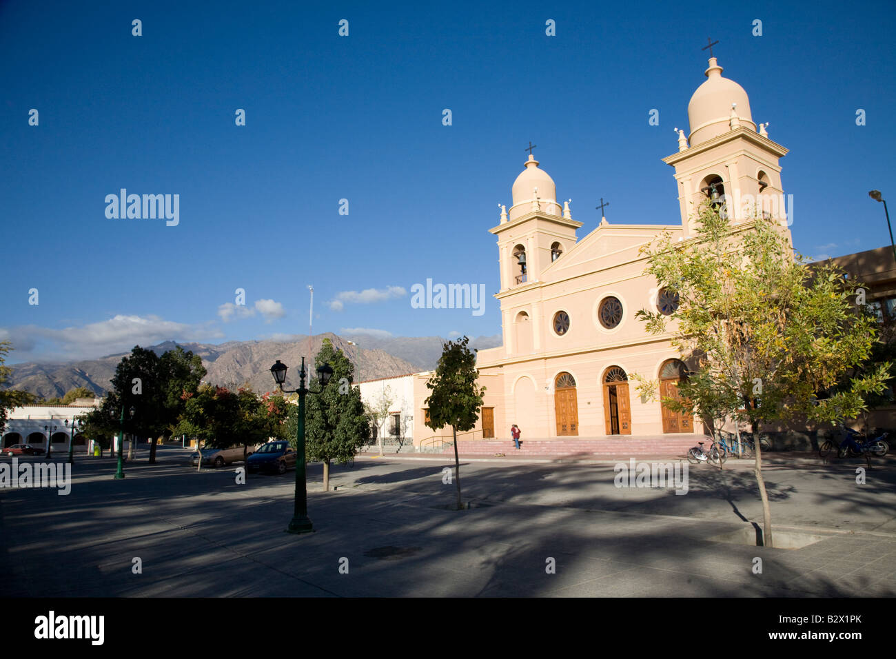 Cafayate Cathedral, Salta Province, Argentina Stock Photo - Alamy