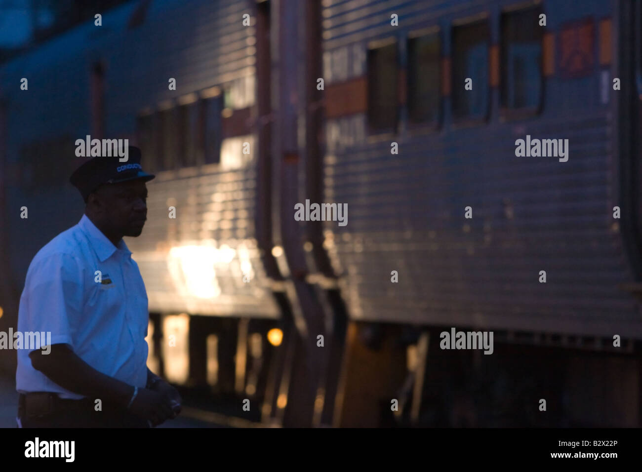 Train conductor hat hi-res stock photography and images - Alamy