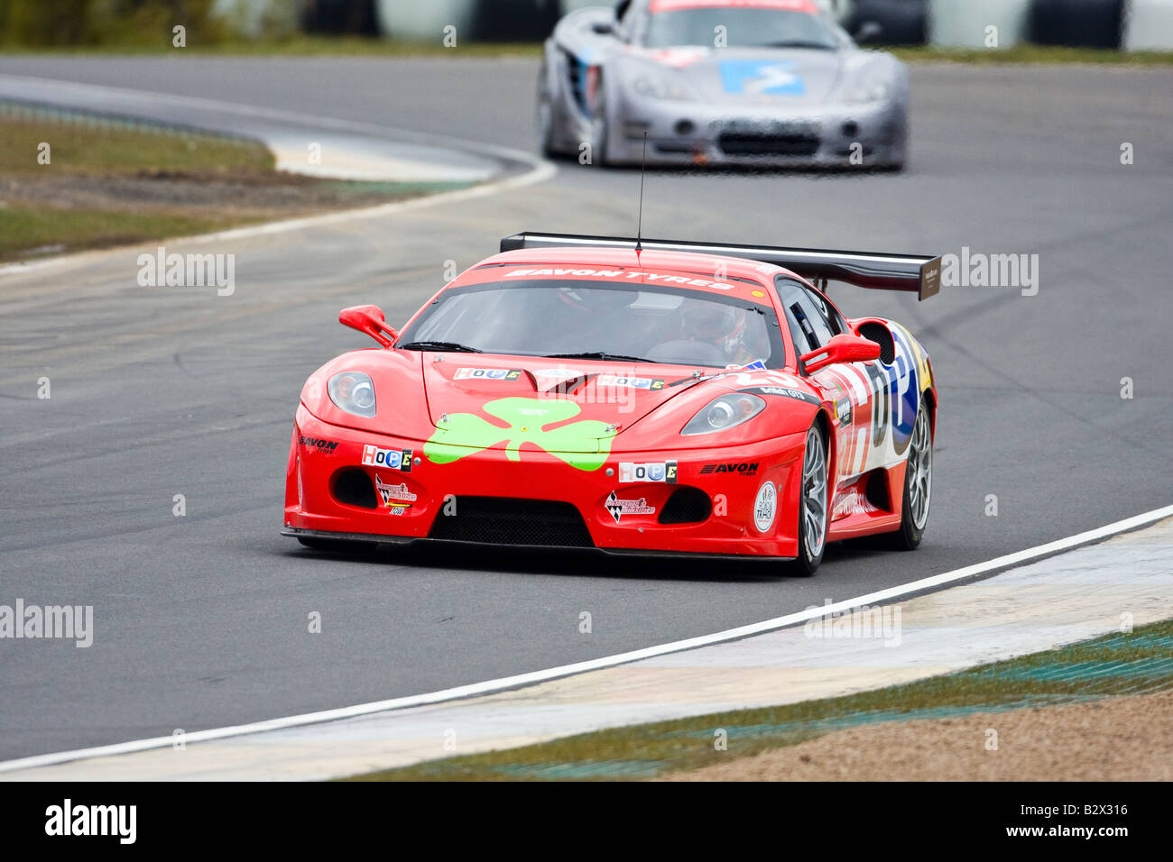 Ferrari 430 GT3 Hector Lester Allan Simonsen car Team Christians in ...