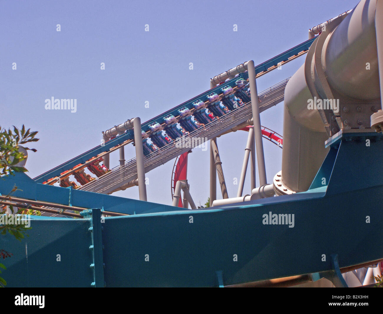 Universal Dueling Dragons coaster Stock Photo - Alamy