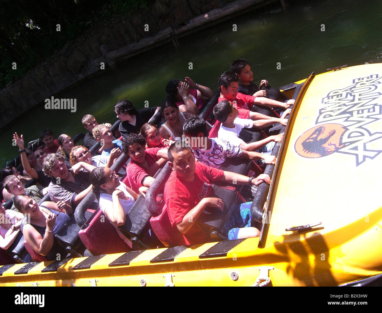 Jurassic Park Ride Universal Studios Stock Photos & Jurassic Park Ride ...