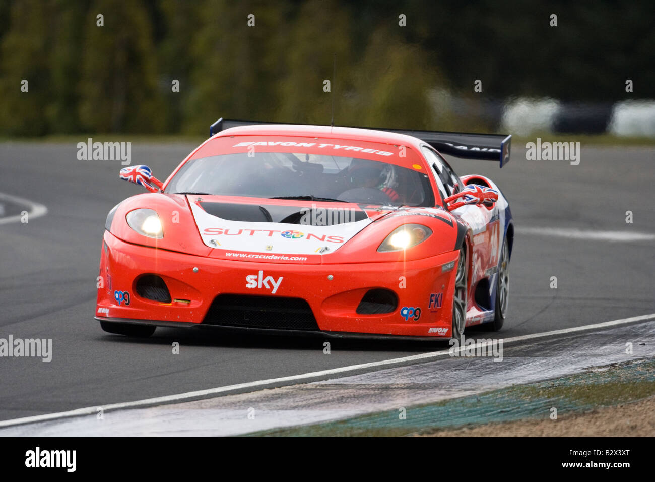 Ferrari 430 GT3 James Sutton Michael Meadows CR Scuderia at Avon Tyres ...