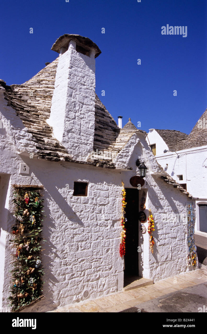 Alberobello, Province of Bari, Apulia, Italy Stock Photo - Alamy