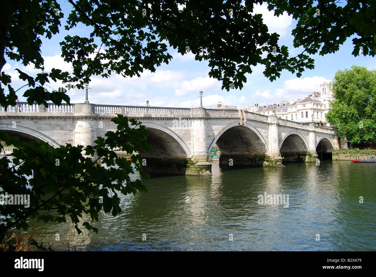 Richmond Bridge and River Thames, Richmond, Richmond upon Thames ...