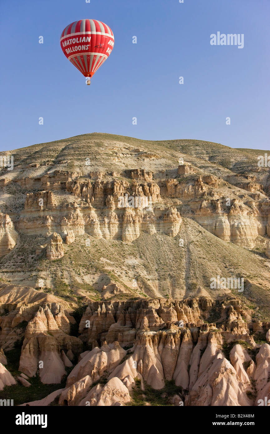 Hot Air Balloon flight over the famous Volcanic tufa rock formations ...
