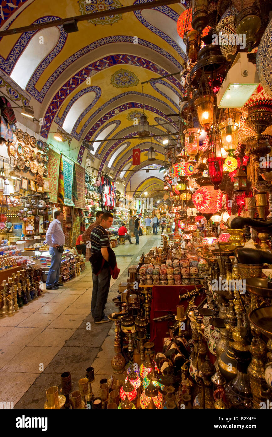 Grand Bazaar, Istanbul, Turkey Stock Photo - Alamy