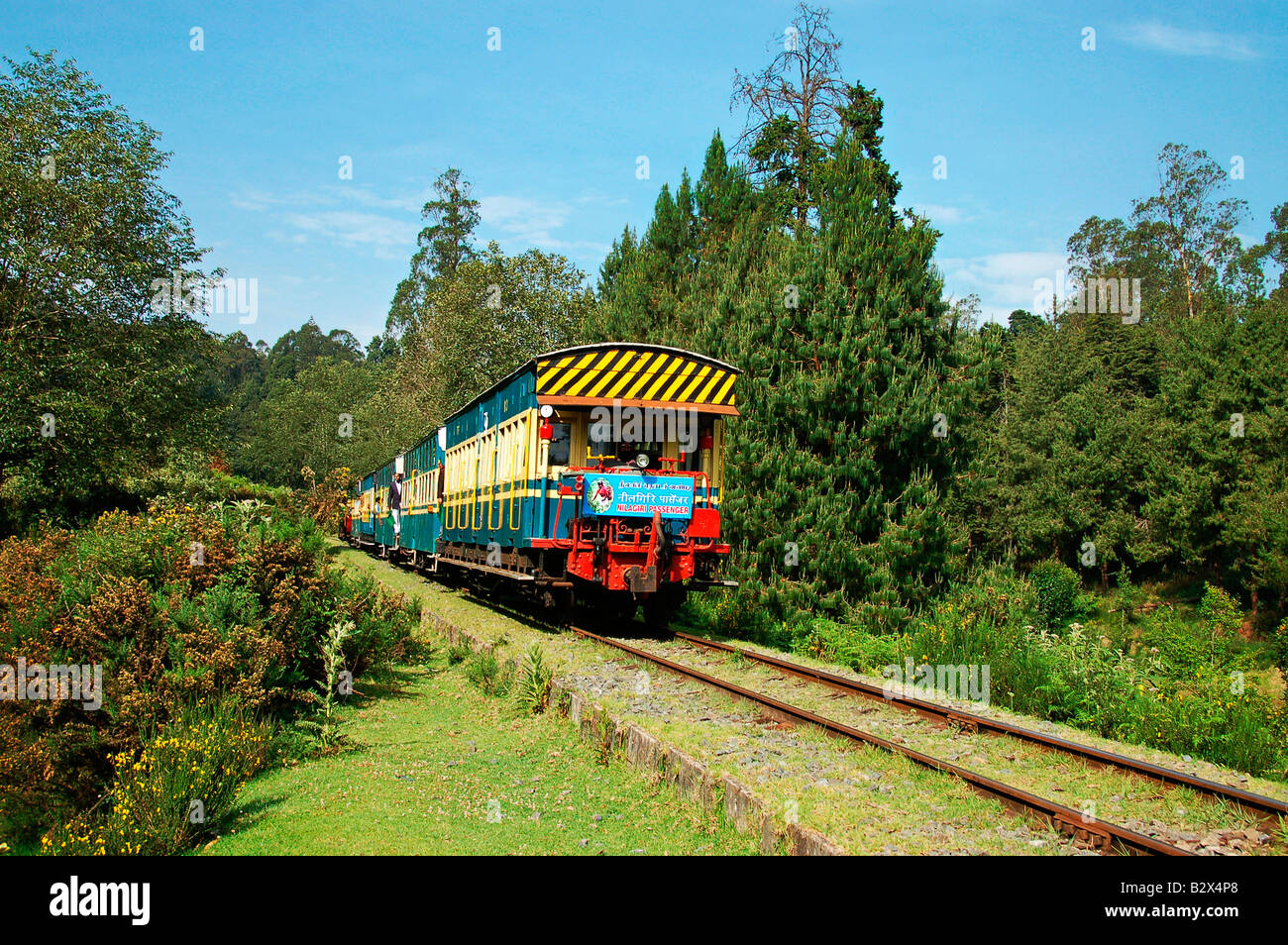 Nilgiri mountain railway,Ooty Stock Photo - Alamy