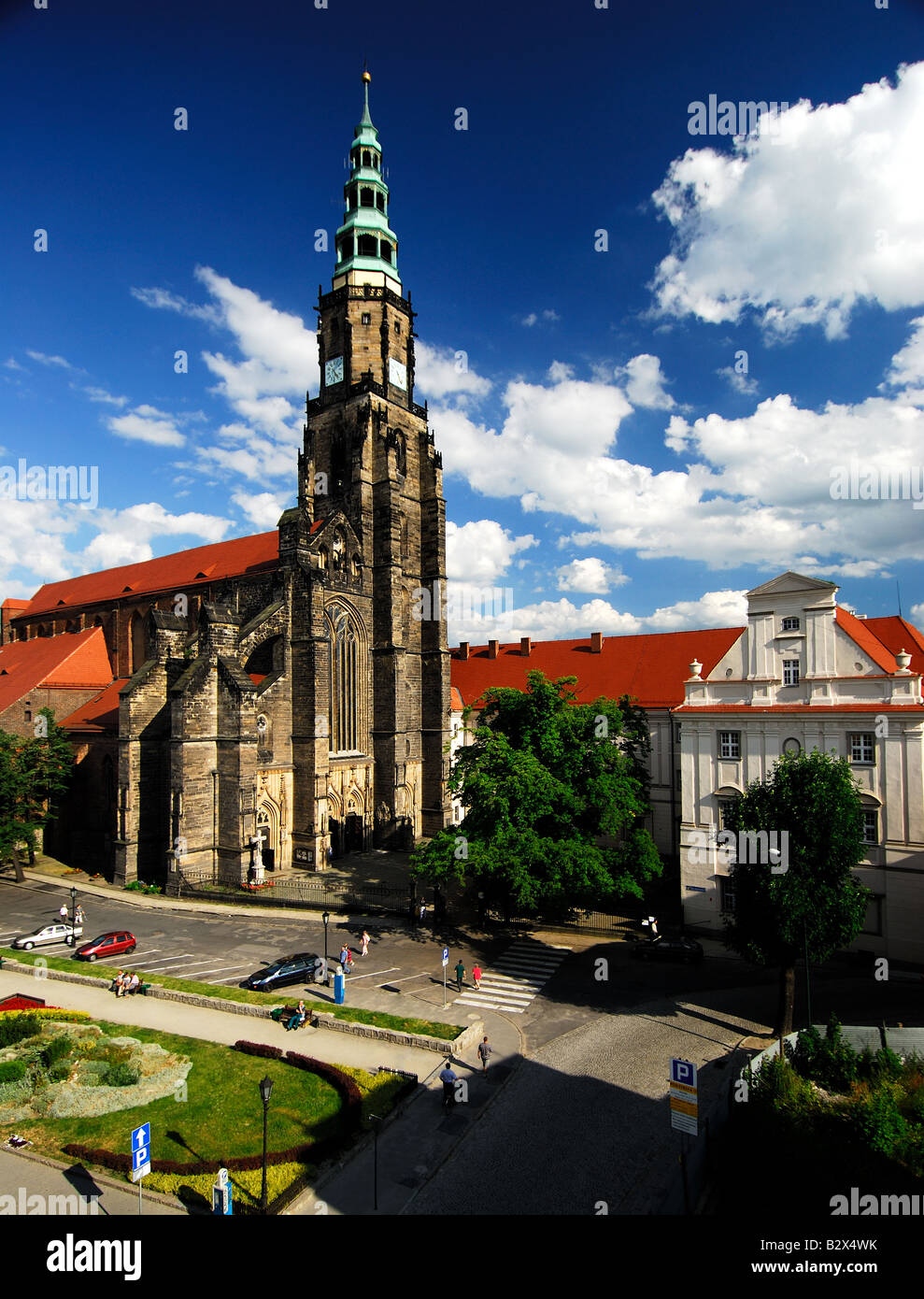 Swidnica, cathedral, silesia, poland Stock Photo - Alamy