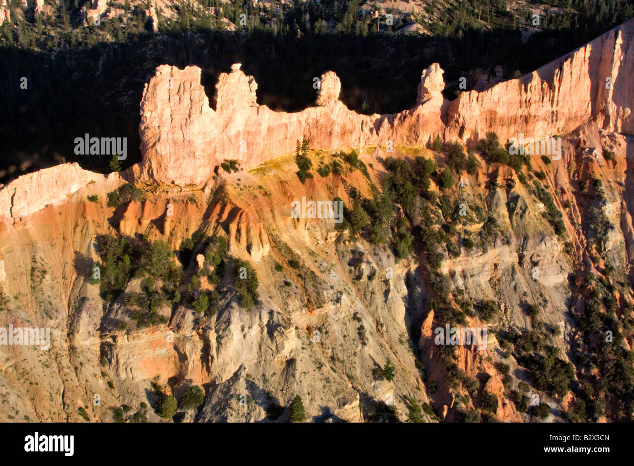 Bryce Canyon from the air Stock Photo - Alamy