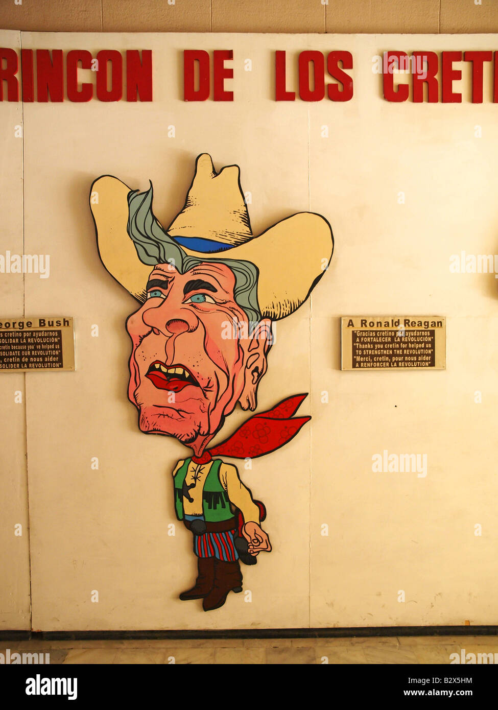 Ronald Reagan Cartoon