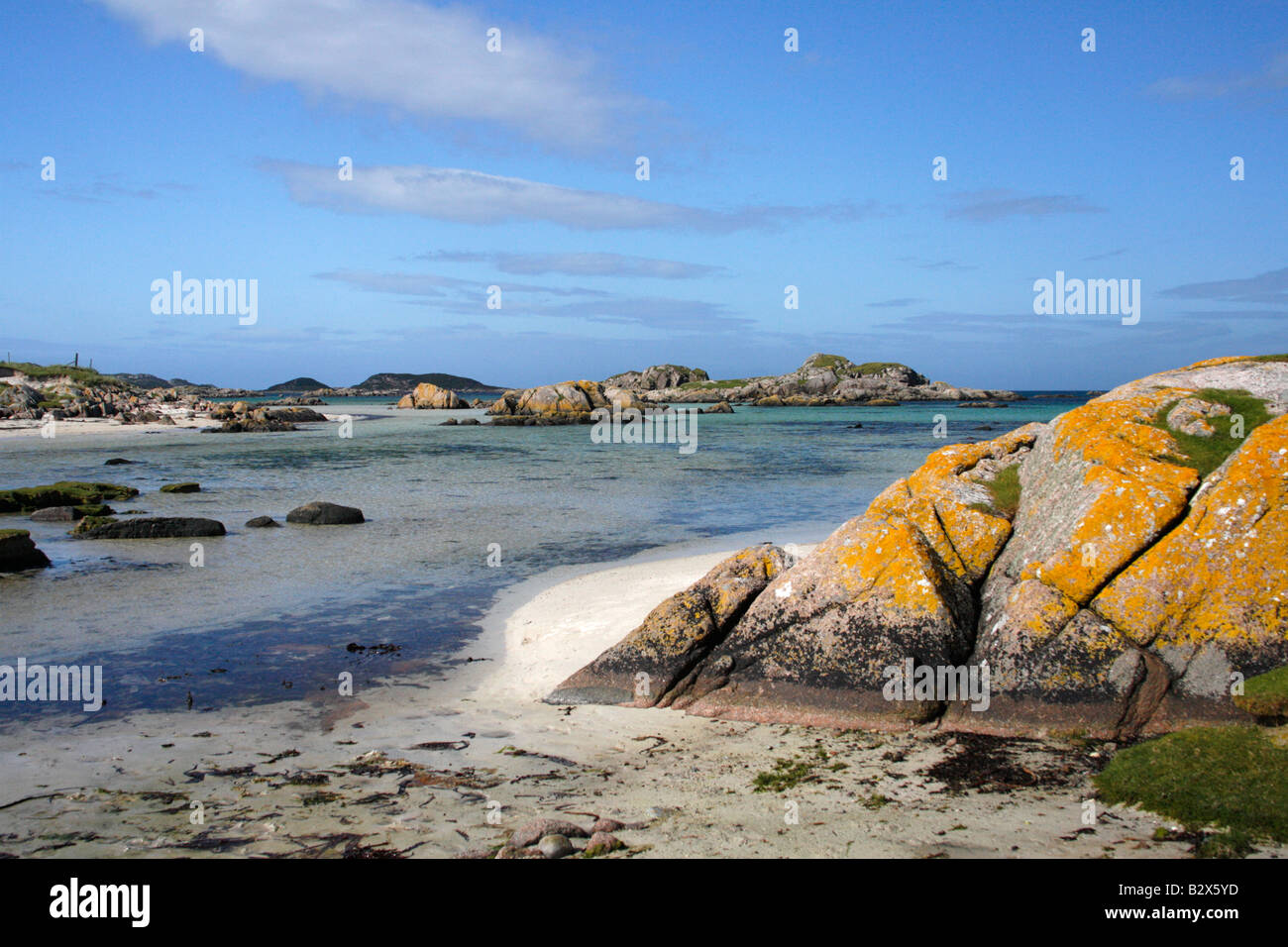 FRIDDEN BAY ON THE ISLE OF MULL. WESTERN ISLES. SCOTLAND. UK Stock ...