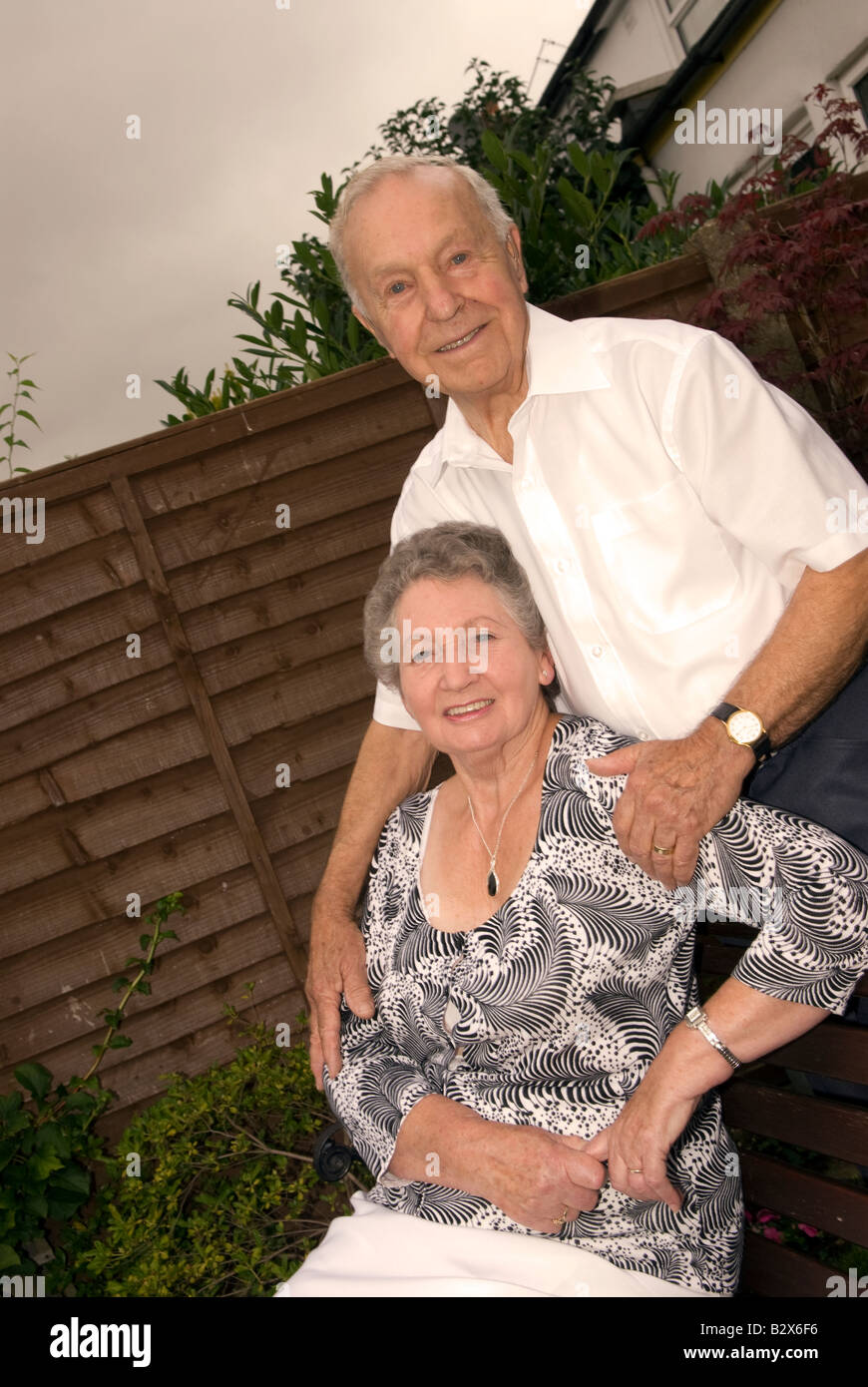 Elderly couple wife aged 78 husband aged 86 on the occasion of their ...