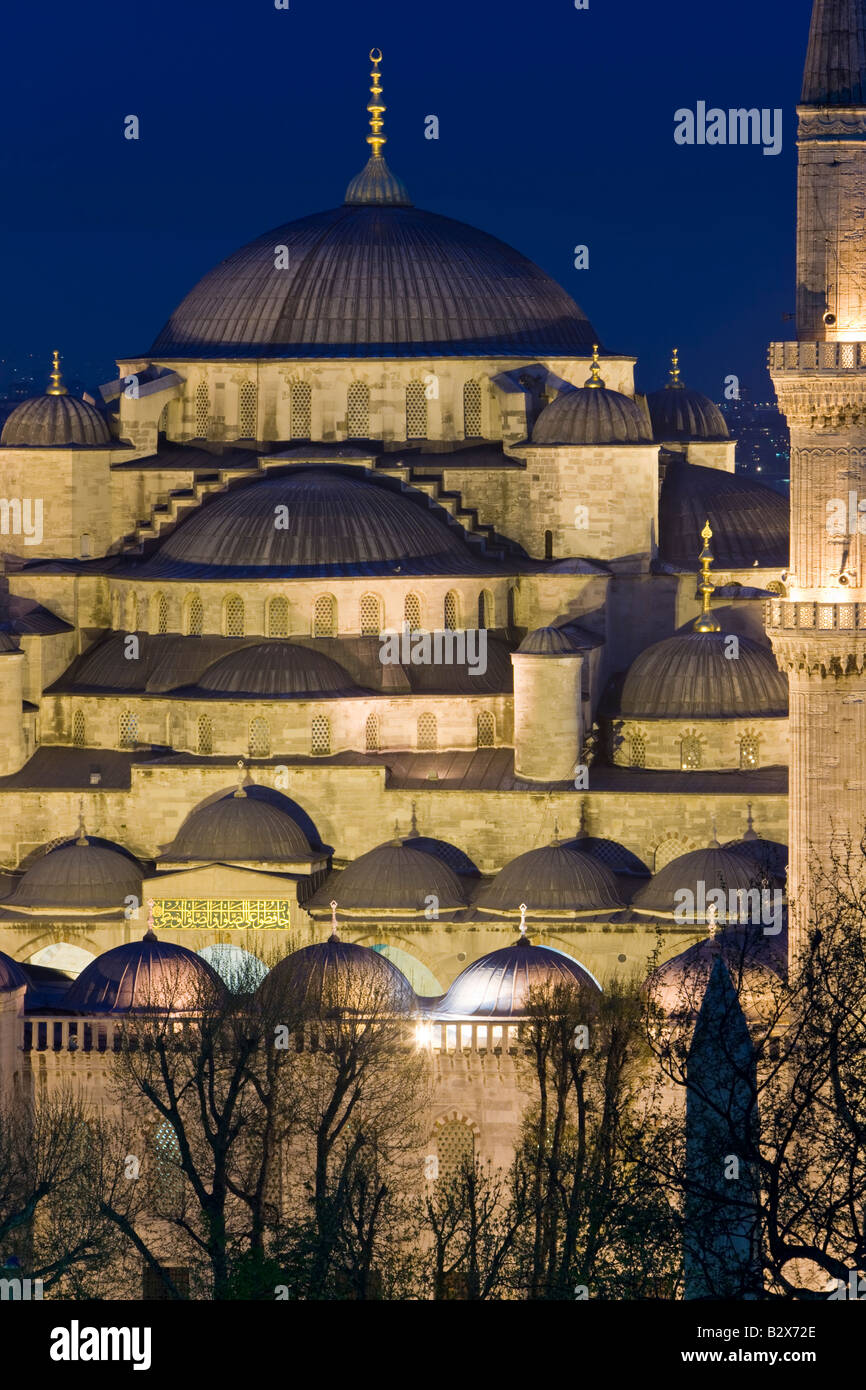 Istanbul blue mosque turret hi-res stock photography and images - Alamy