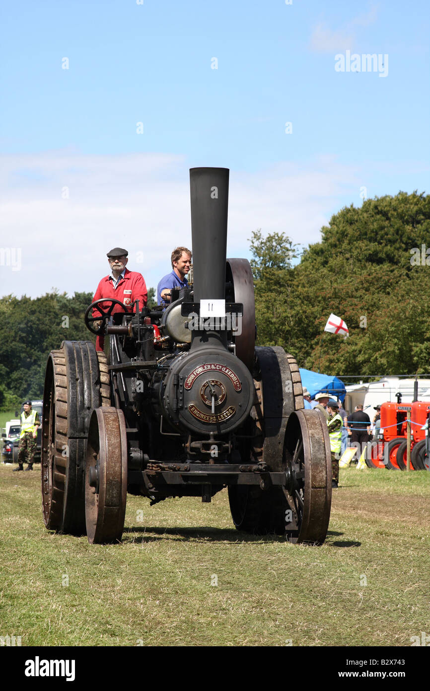 A steam traction engine at the Cromford Steam Engine Rally 2008 Stock ...