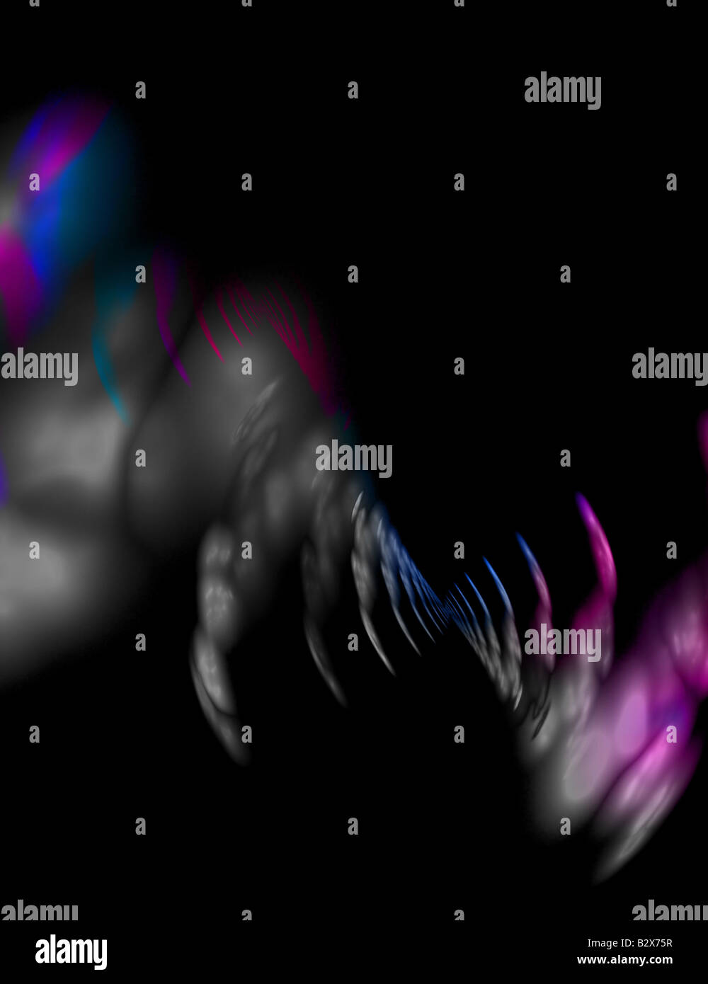 Abstract fractal artwork that makes a great high tech art element or ...