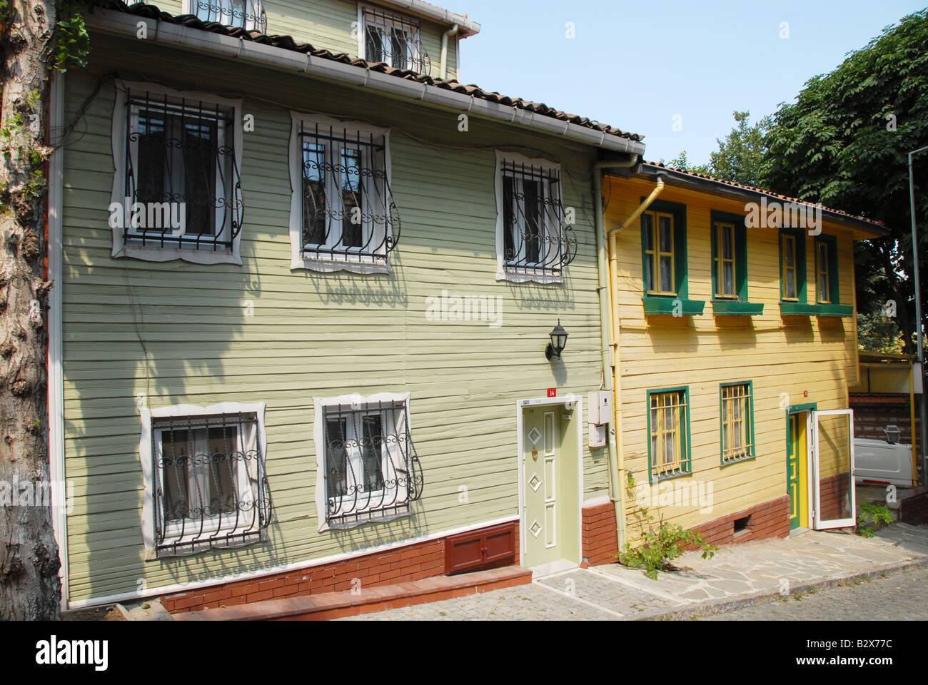 Traditional wooden house in Istanbul Stock Photo - Alamy