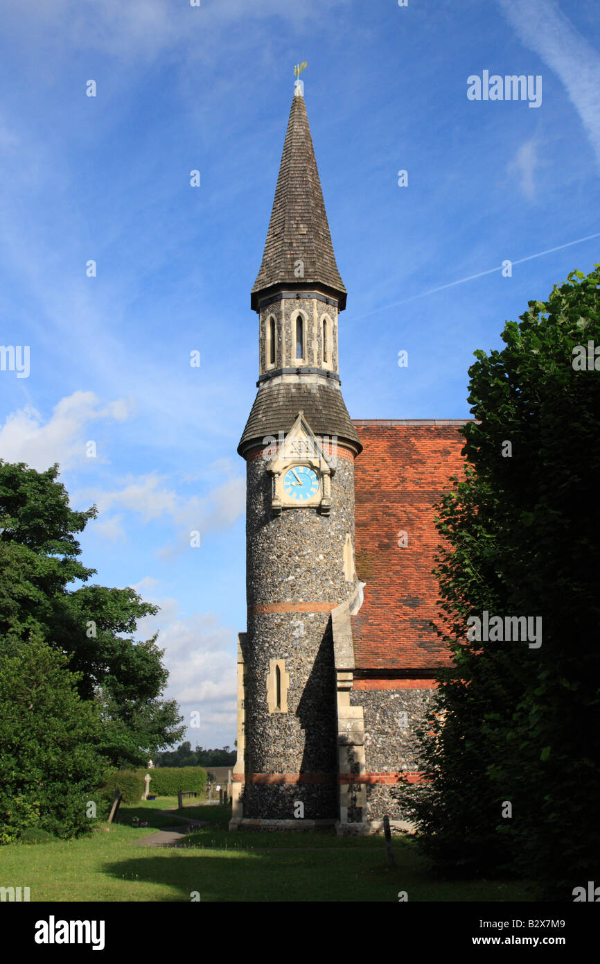 st james parish church high wych hertfordshire england uk gb Stock ...