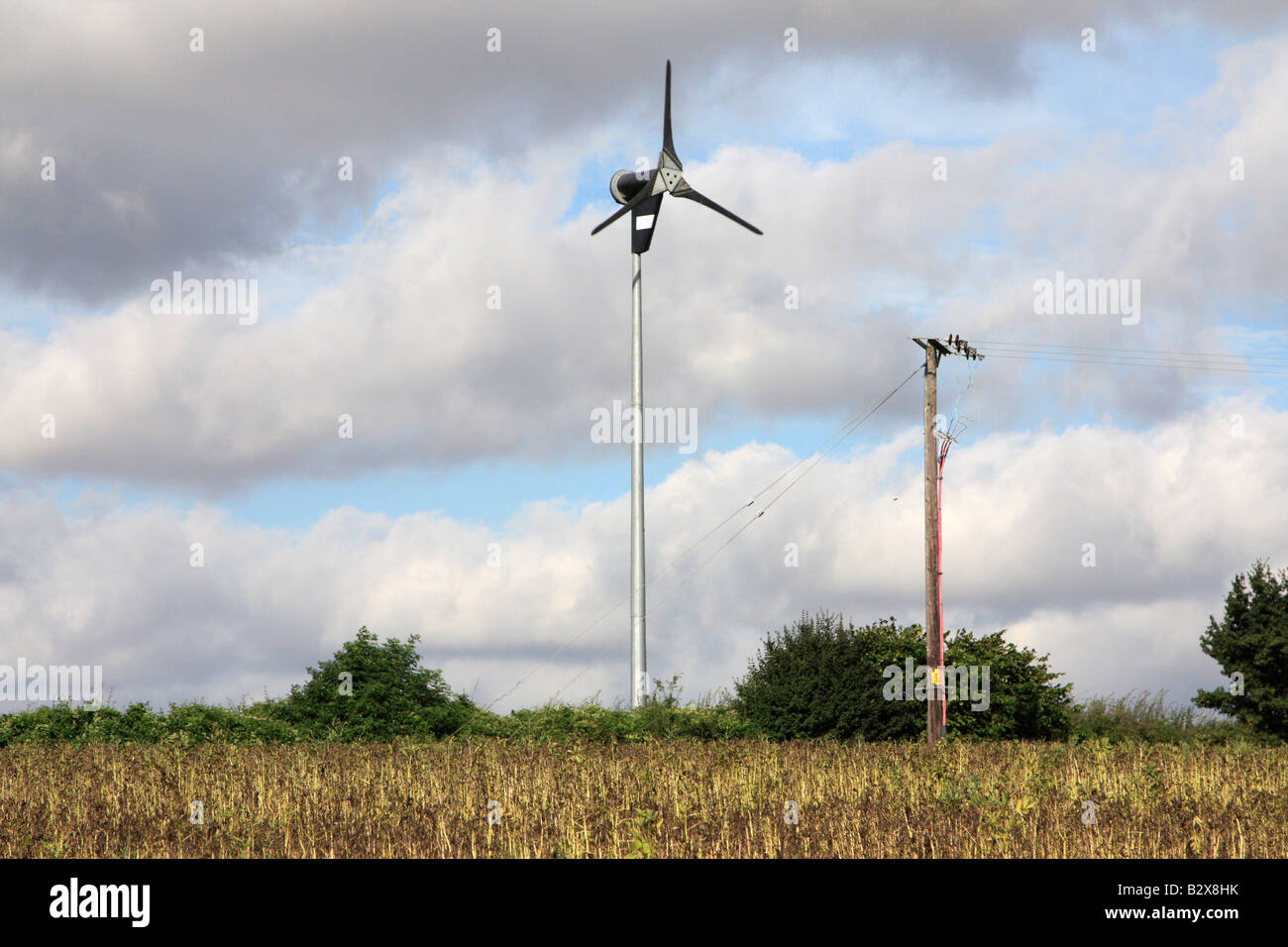 Domestic wind turbine hi-res stock photography and images - Alamy