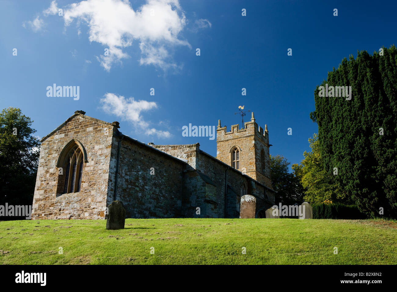 St Deny's Church, Cold Ashby, Northamptonshire, England, UK Stock Photo ...