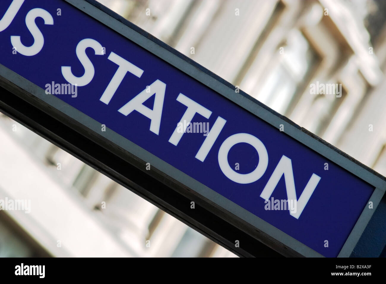 Train station sign hi-res stock photography and images - Alamy