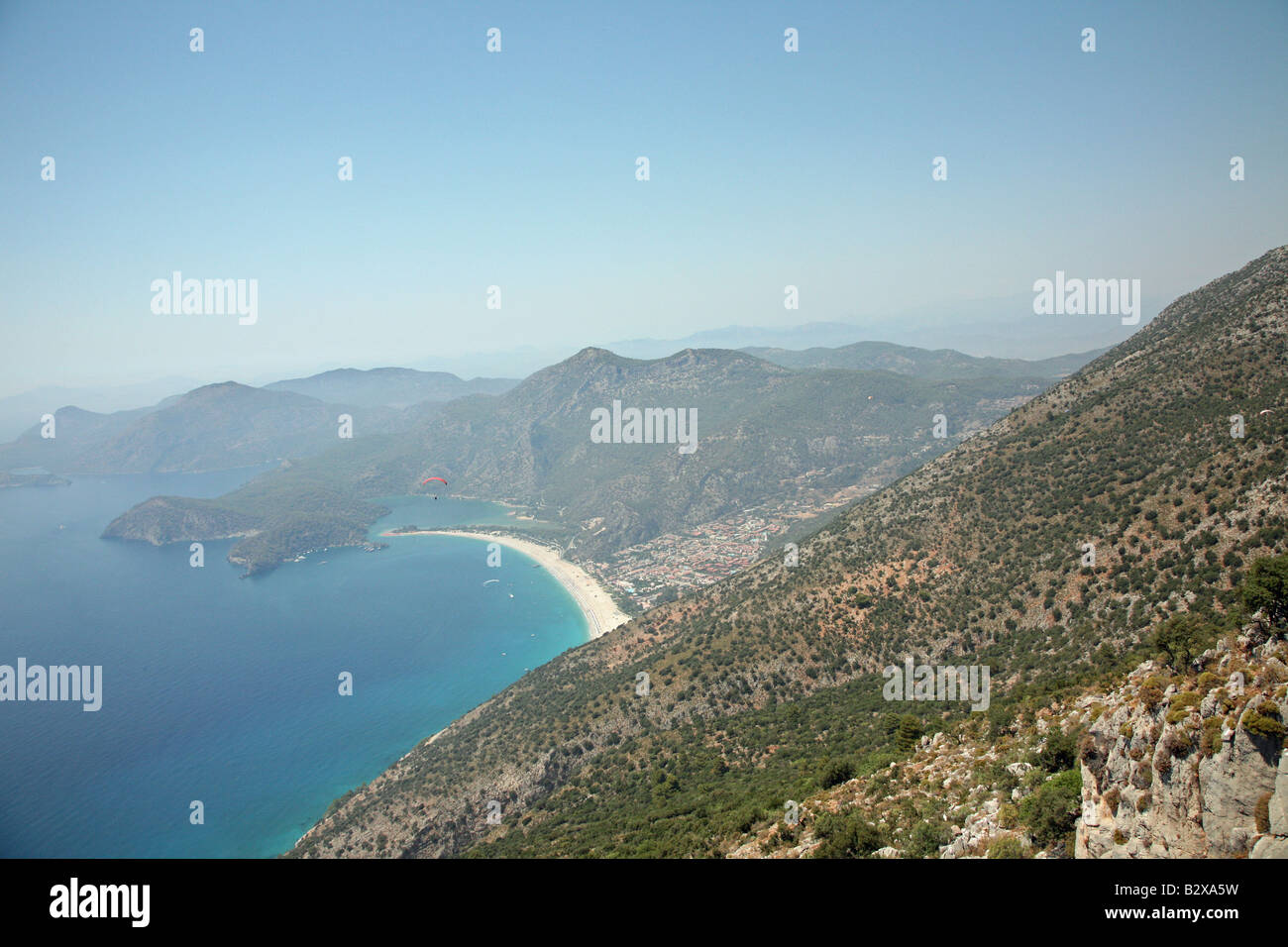 Turkey Olu Deniz mountain Stock Photo - Alamy