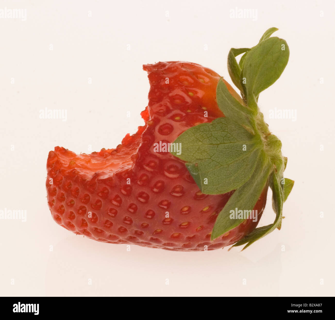 Cut out strawberry bite taken hi-res stock photography and images - Alamy
