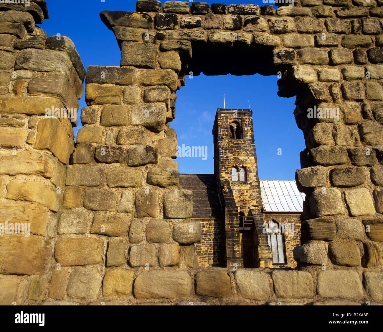 St paul's church jarrow hi-res stock photography and images - Alamy