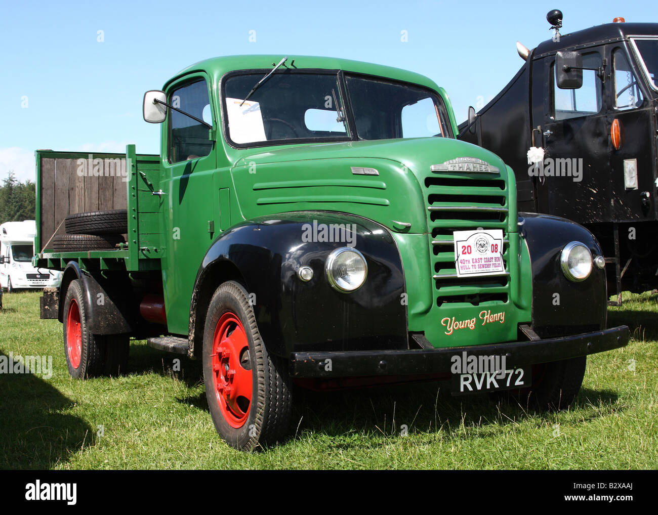 A vintage Thames lorry at the Cromford Steam Engine Rally 2008 Stock ...