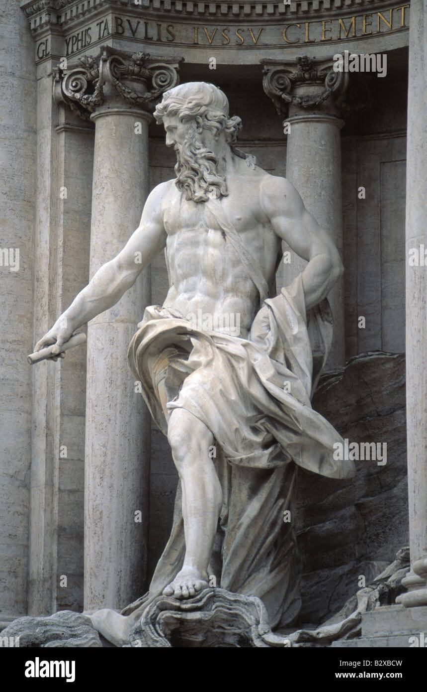 Trevi Fountain Neptune