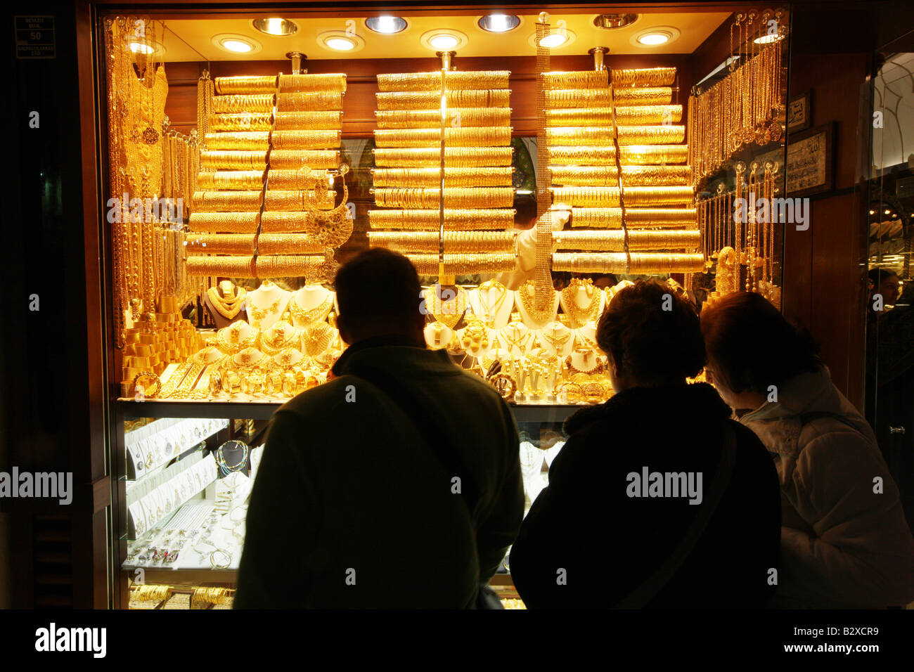 Gold jewellery turkey hi-res stock photography and images - Alamy