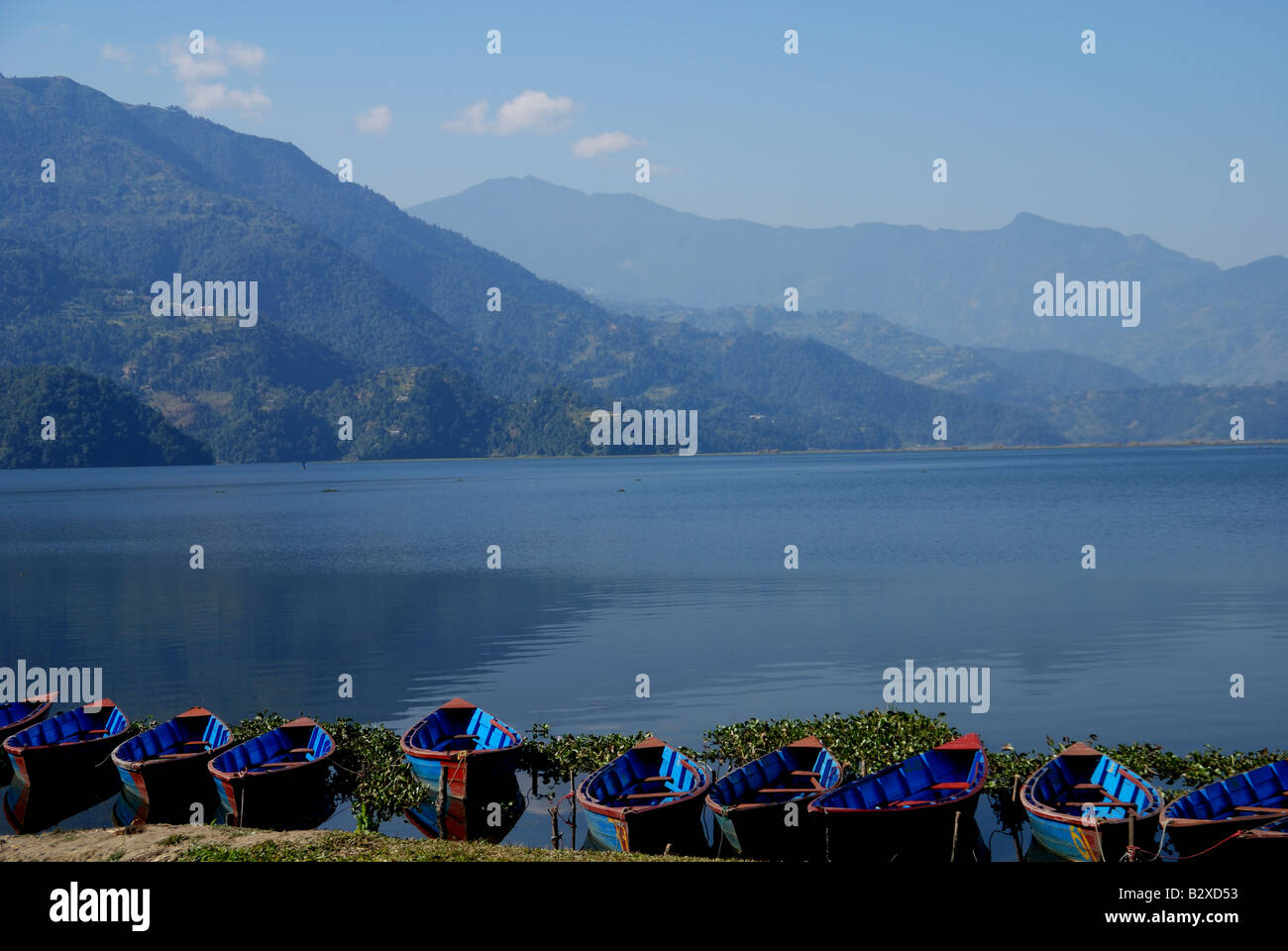 Fewa lake ,Pokhara,Nepal Stock Photo - Alamy