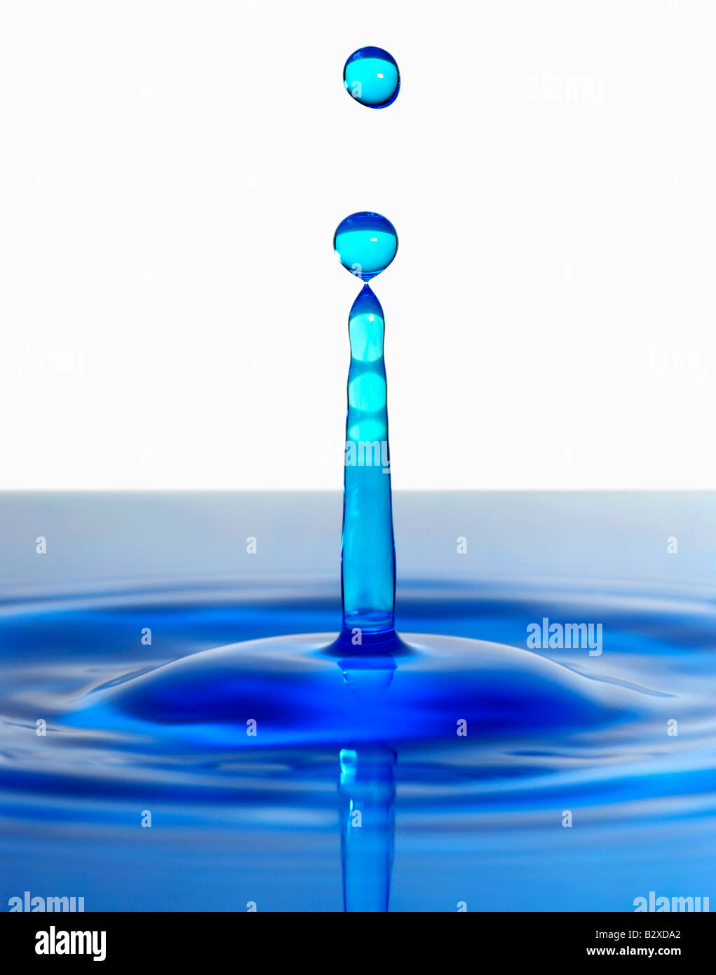 Water droplet splash sequence hi-res stock photography and images - Alamy