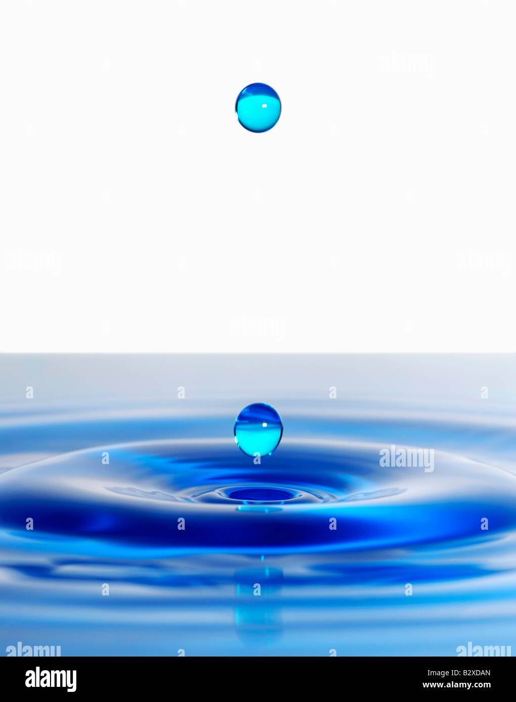 Water droplet splash sequence hi-res stock photography and images - Alamy