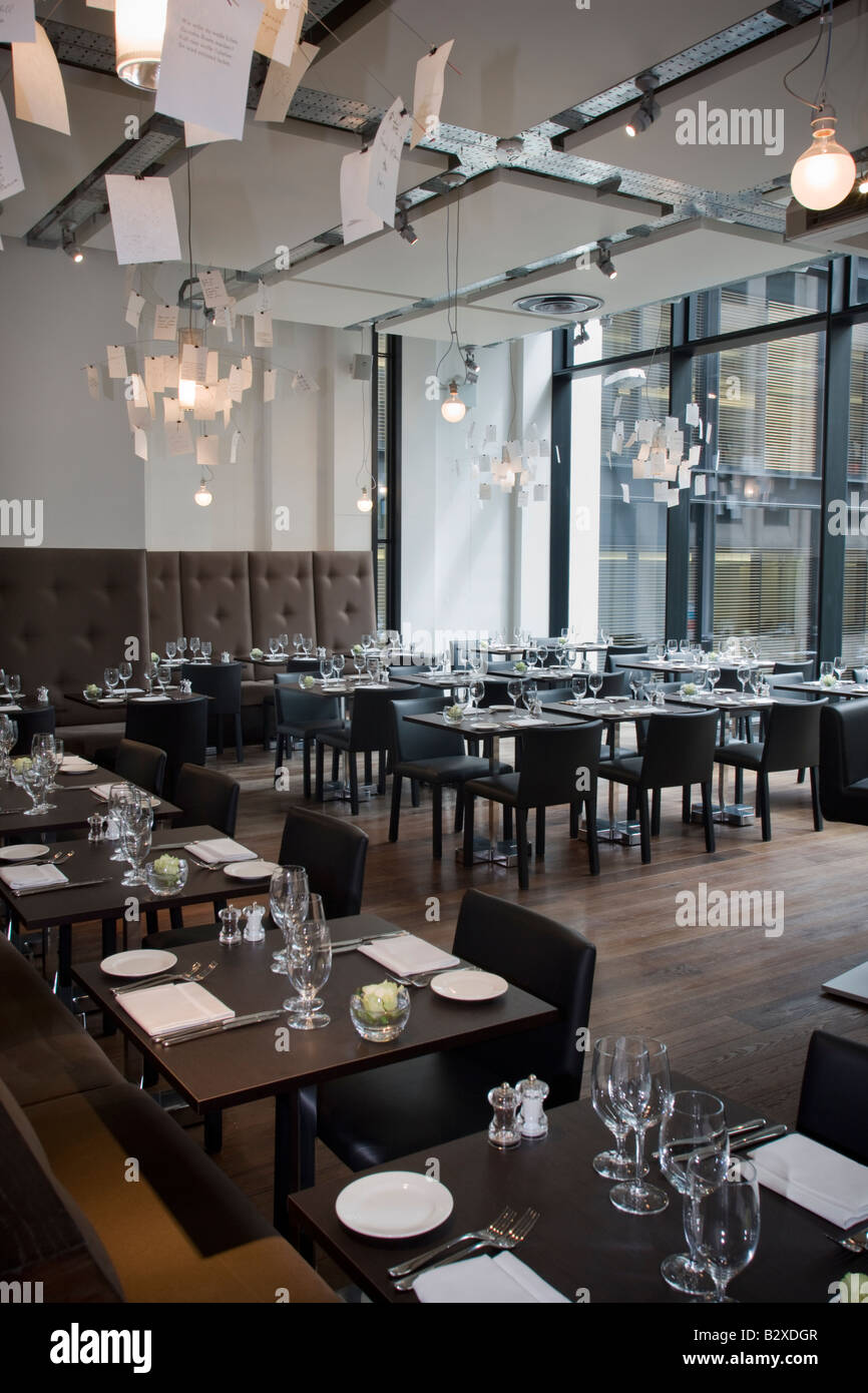 Manicomio Restaurant Gutter Lane London Stock Photo - Alamy