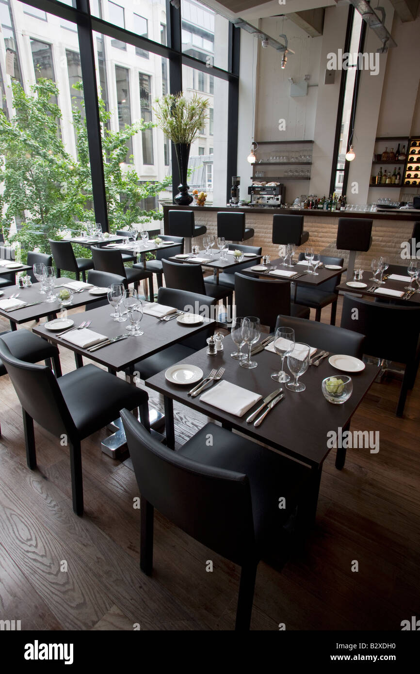 Manicomio Restaurant Gutter Lane London Stock Photo - Alamy