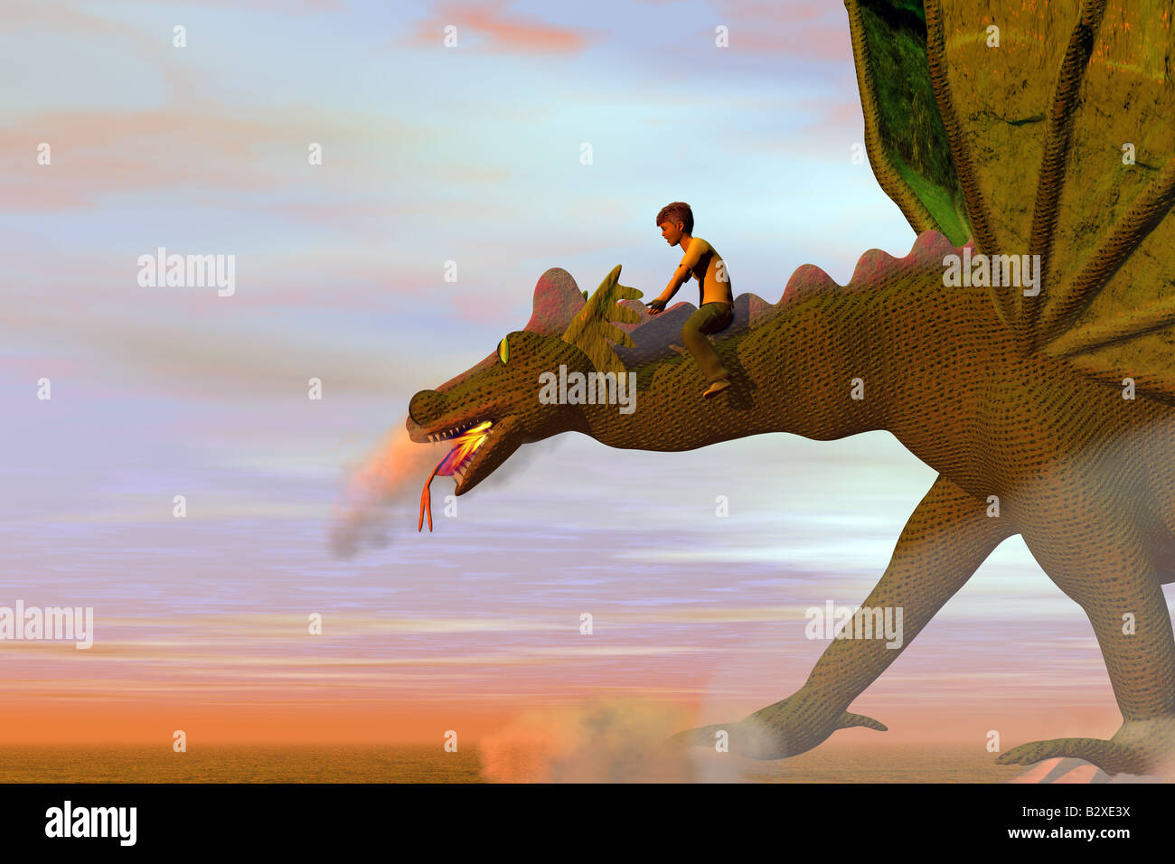 Riding Dragon High Resolution Stock Photography and Images - Alamy