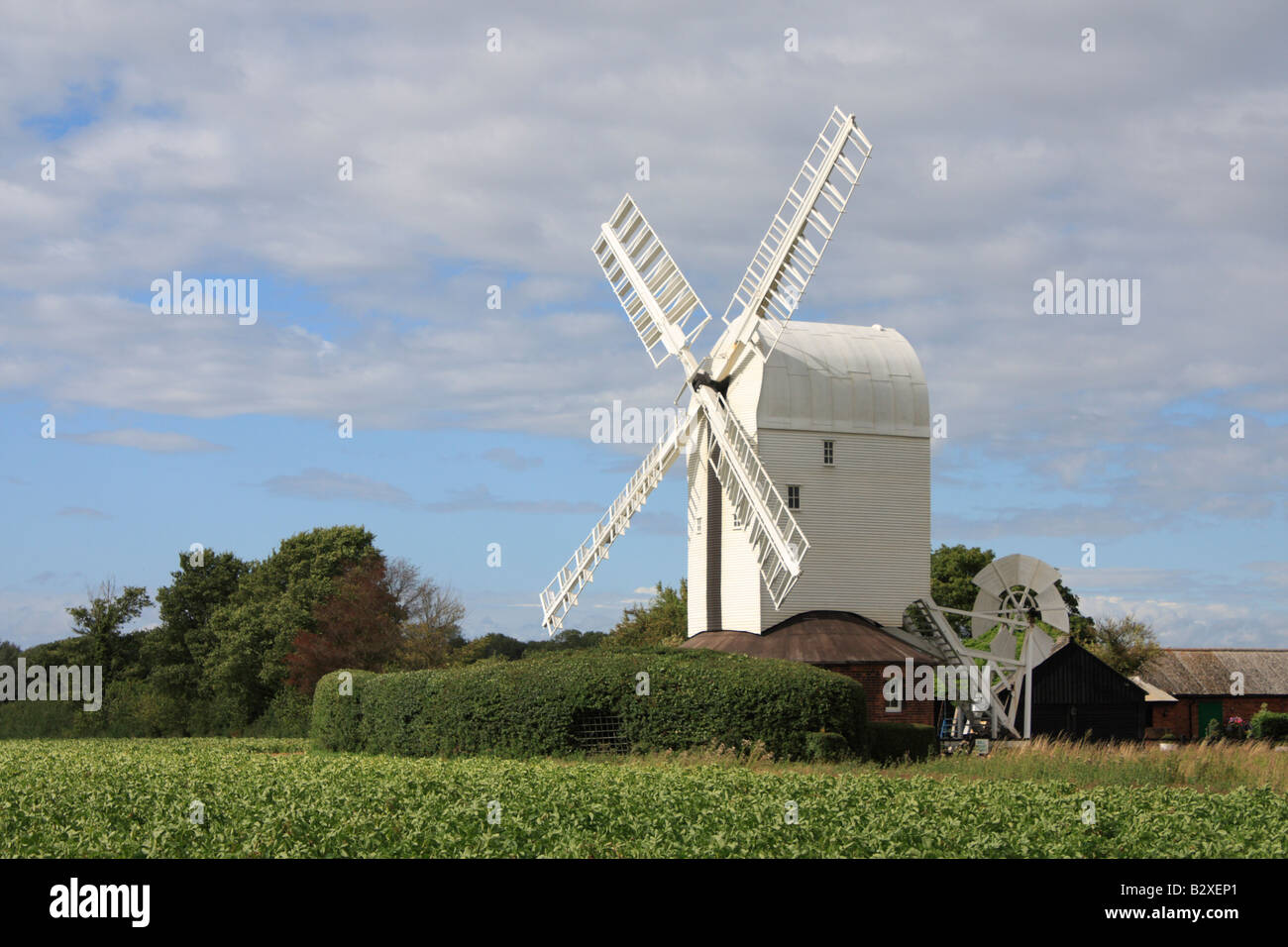 Aythorpe roding windmill hi-res stock photography and images - Alamy