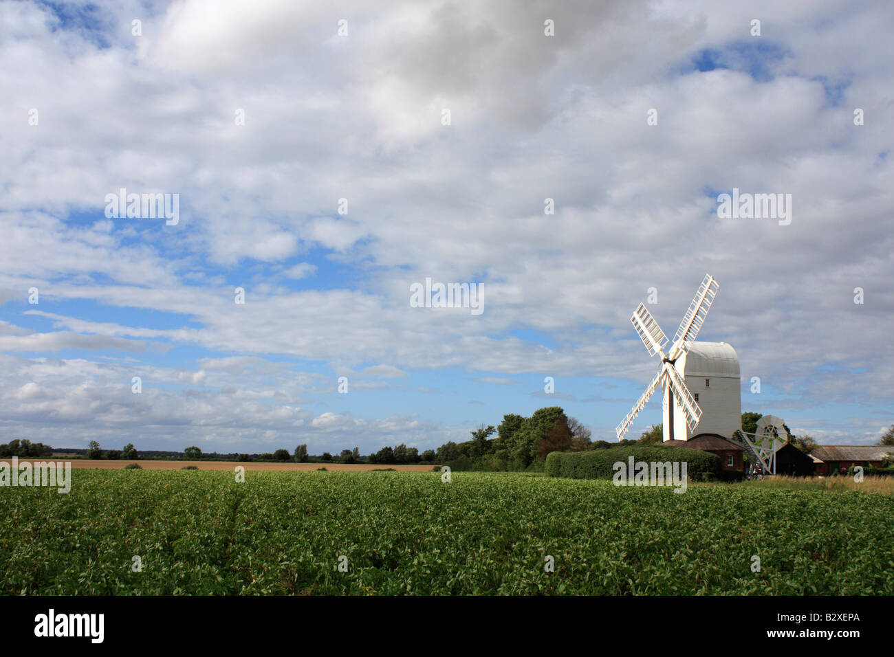 Aythorpe Roding windmill essex england uk gb Stock Photo - Alamy