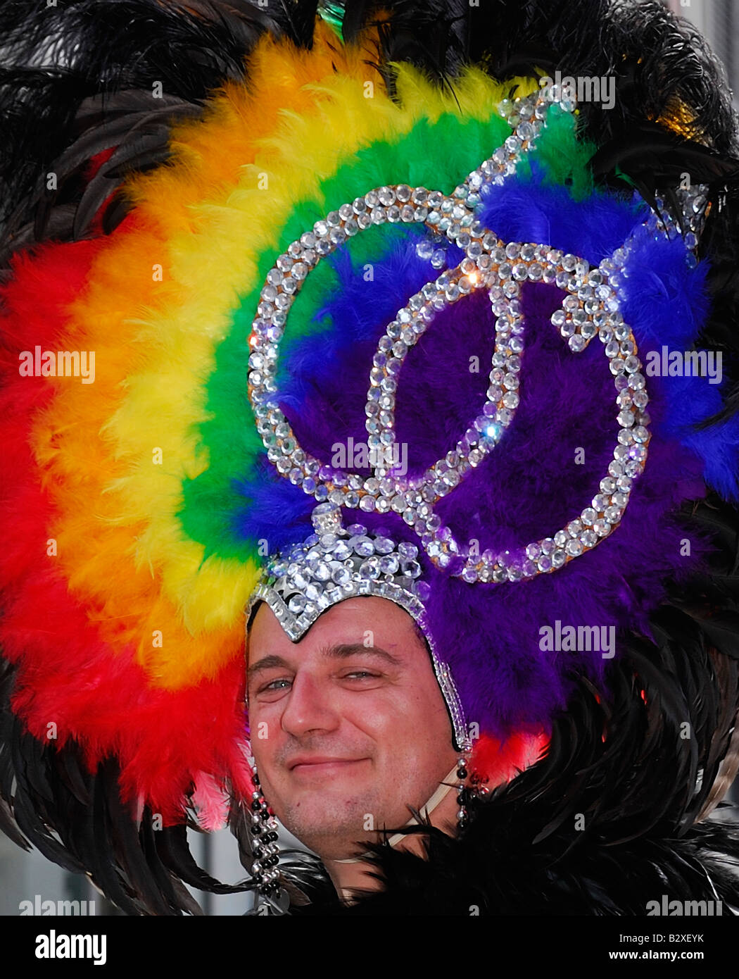 Christopher Street Day gay parade in Cologne, Germany Stock Photo - Alamy