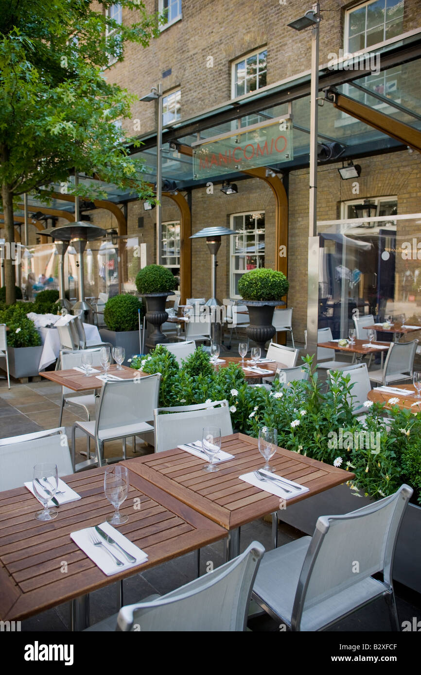 Manicomio Restaurant Chelsea London Stock Photo - Alamy