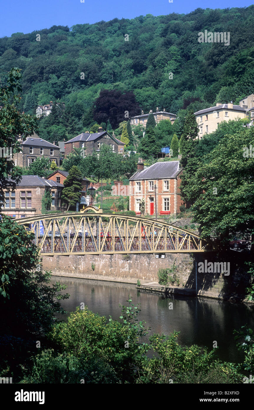Matlock bath derbyshire river derwent hi-res stock photography and ...