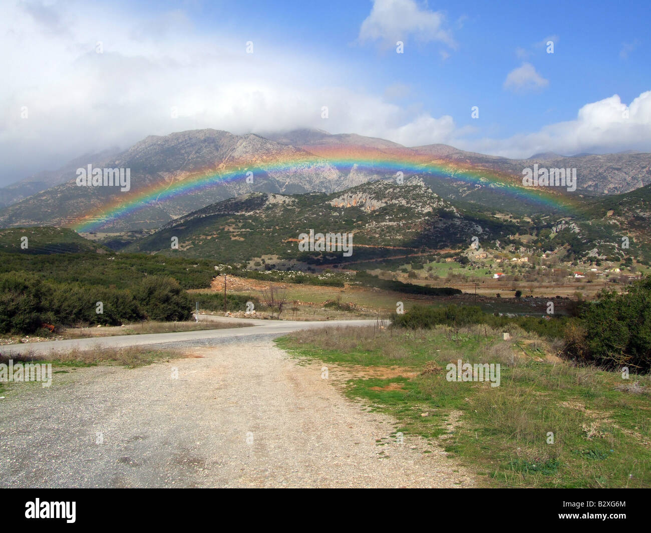 Sky study with rainbow hi-res stock photography and images - Alamy