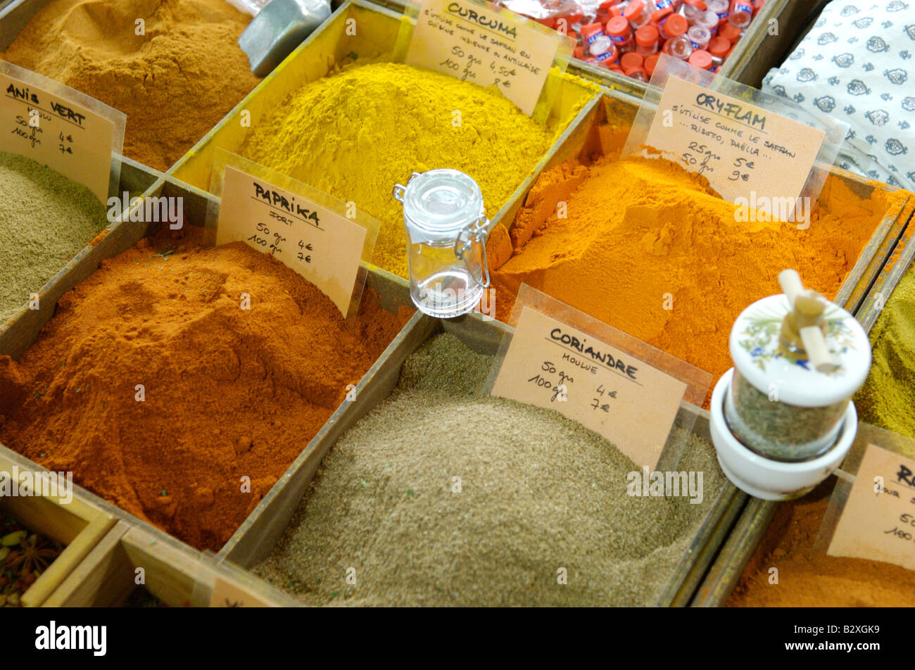 Spice france hi-res stock photography and images - Alamy
