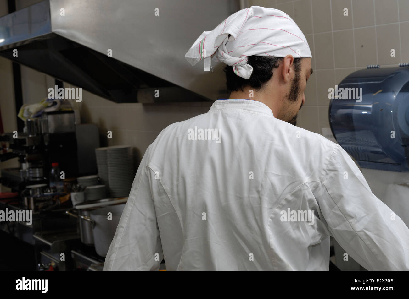 chef at work Stock Photo - Alamy