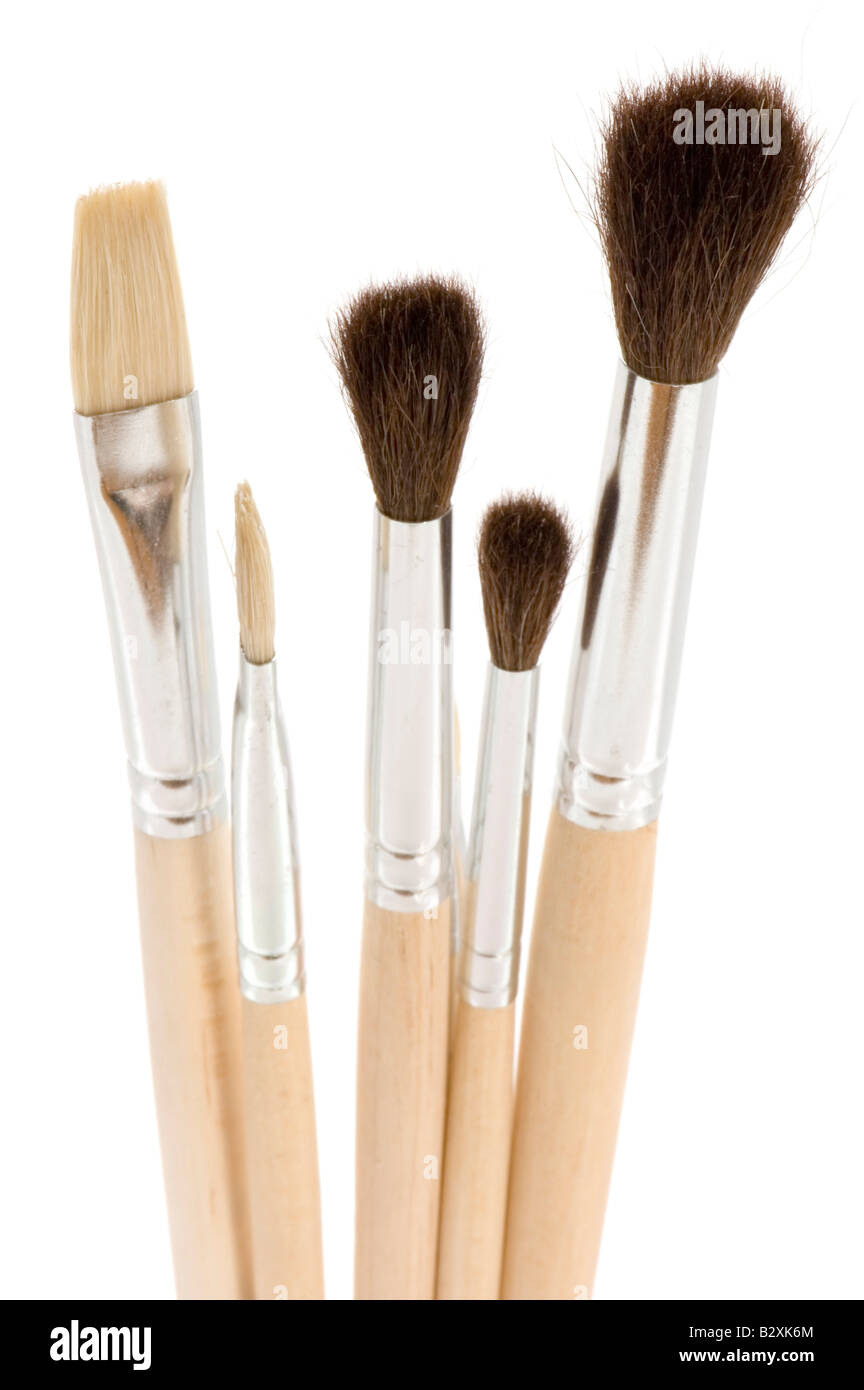 object on white tool Brush Stock Photo - Alamy